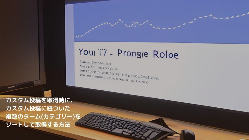 カスタム投稿を取得時に、カスタム投稿に紐づいた複数のターム(カテゴリー)をソートして取得する方法 | RishunTrading